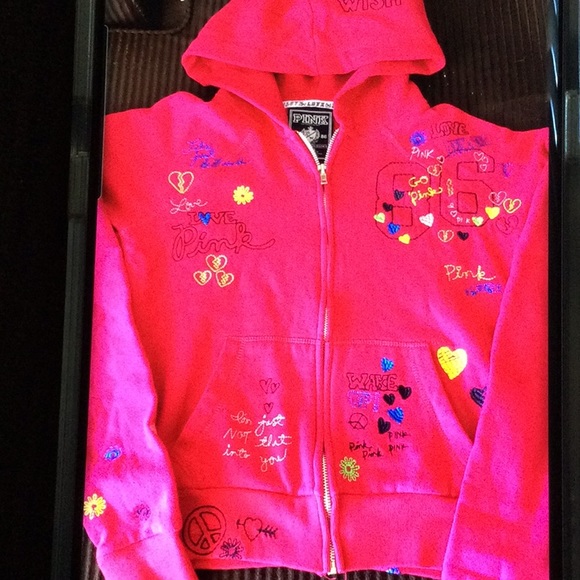 PINK Victoria's Secret | Jackets & Coats | Rare Vs Pink Jacket | Poshmark
